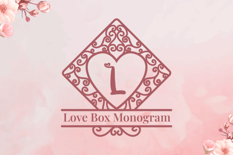 Love Box Monogram - Attype Studio