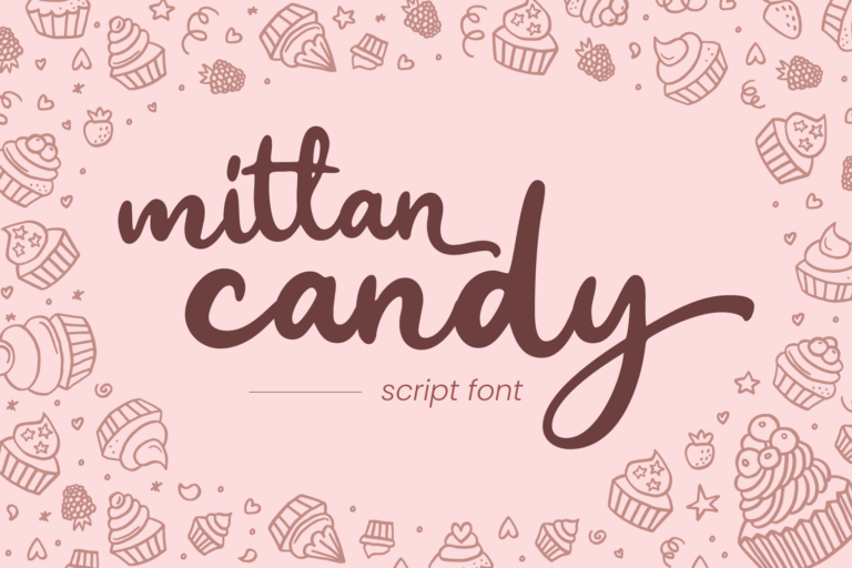 Mittan Candy - Script Font - Attype Studio