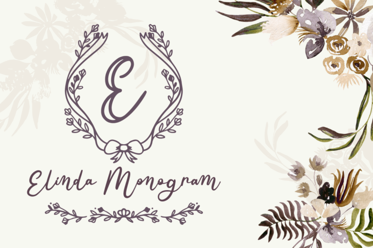 Elinda Monogram - Attype Studio